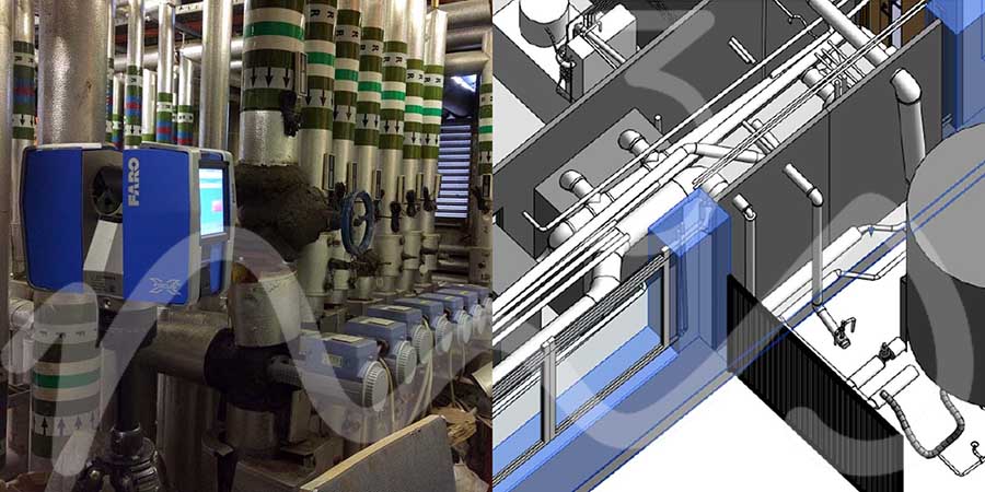 AEC & MEP Laser Scanning and Model – M3S Surveys Ltd